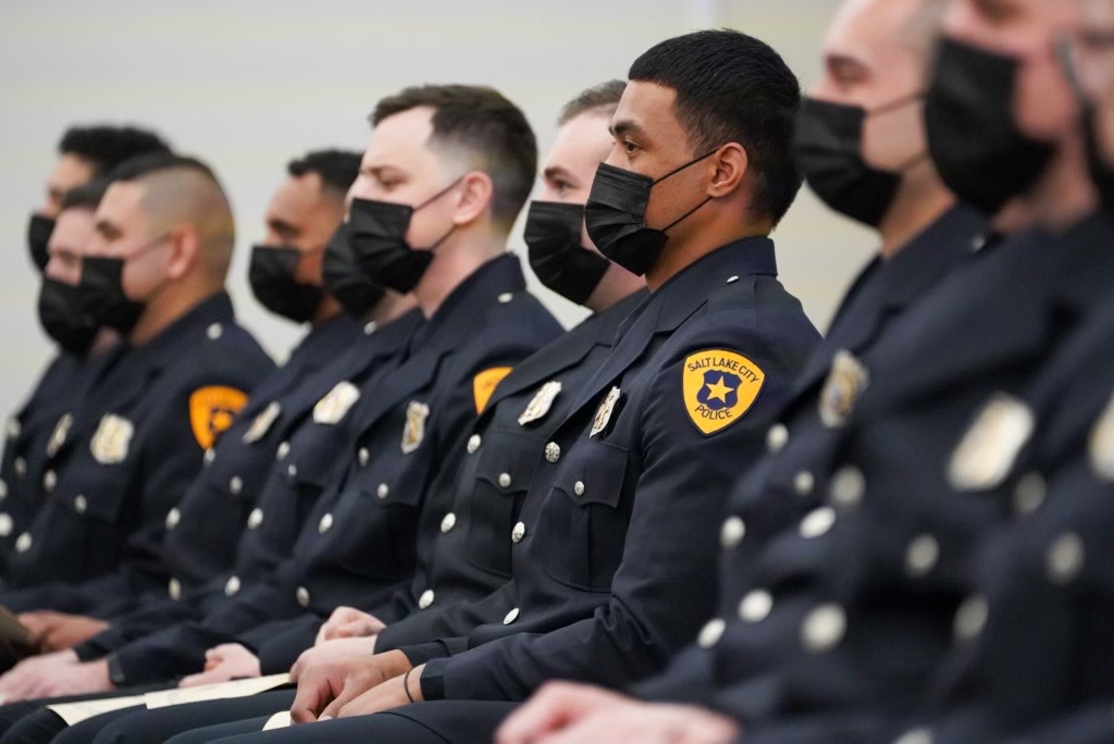 14 New Police Officers Graduate SLCPD Police Academy – SLCPD