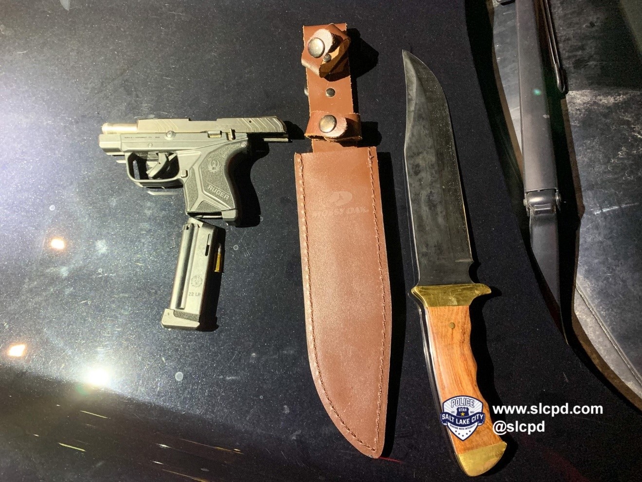 SLCPD Graveyard Patrol Officers Recover Gun, Illegal Drugs – SLCPD