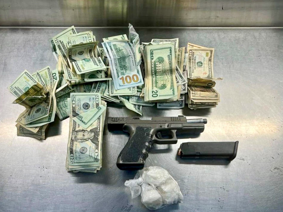 SLCPD Traffic Stop Results in Gun and Drug Seizure – SLCPD
