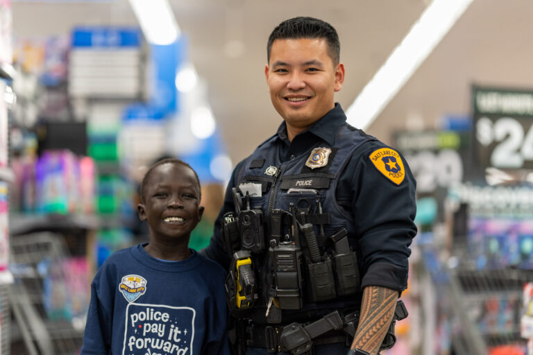 SLCPD Hosts Police Pay-It-Forward Holiday Event, 52 SLC School Kids Go ...