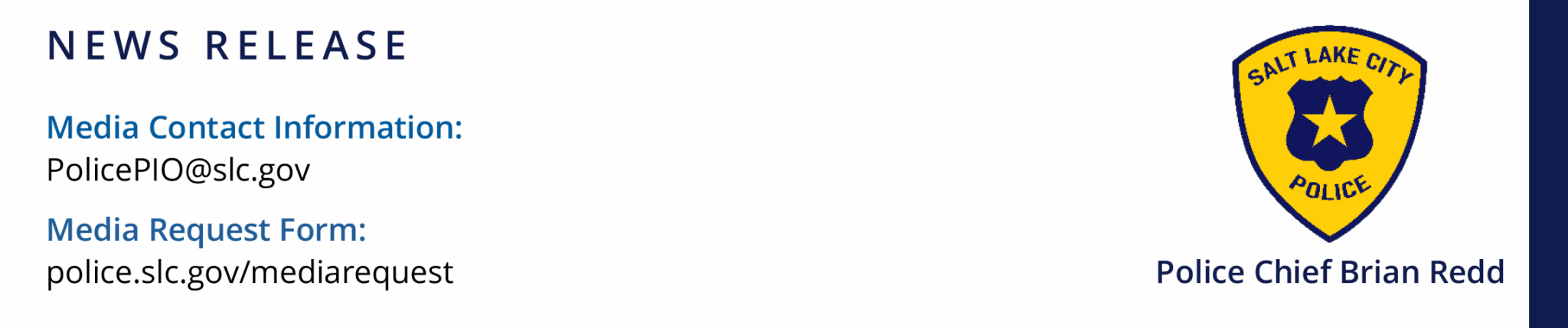 SLCPD Investigating Shooting that Left One Dead, Two in Custody – SLCPD